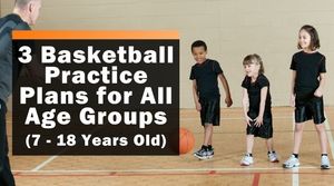 3 Basketball Practice Plans for All Age Groups (7 - 18 Years Old)